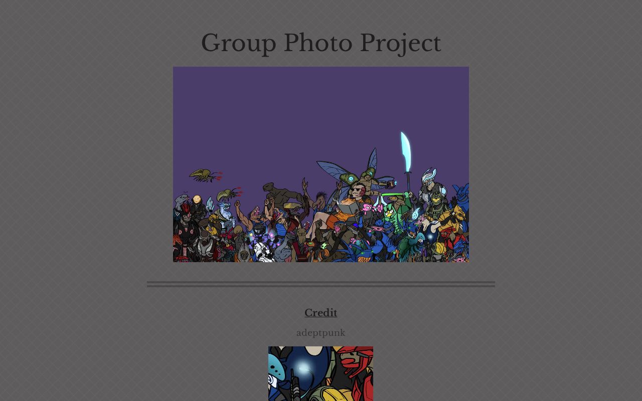 Group Photo Project